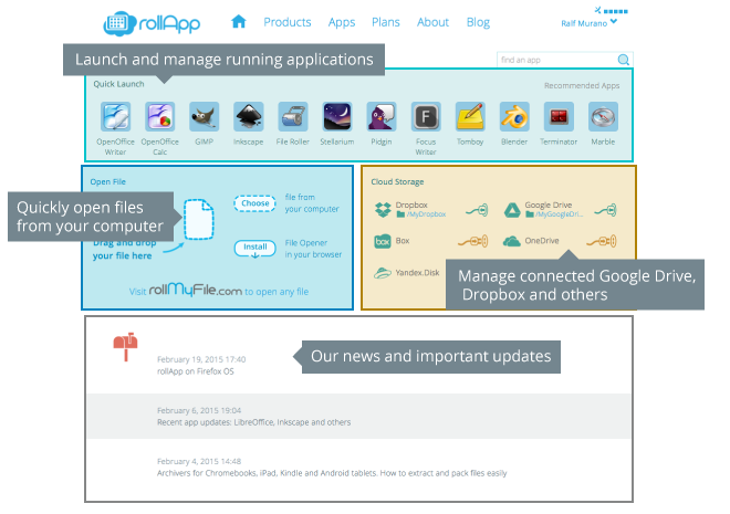 rollApp blog — Introducing New rollApp Home Page